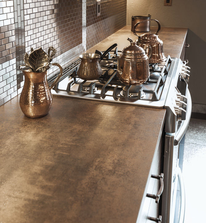 Neolith Iron Copper - Worktops, Flooring, Tiles & Walls