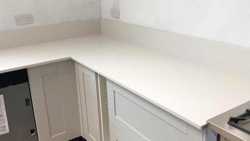 Compac Luna quartz - Worktops, Flooring, Tiles & Walls