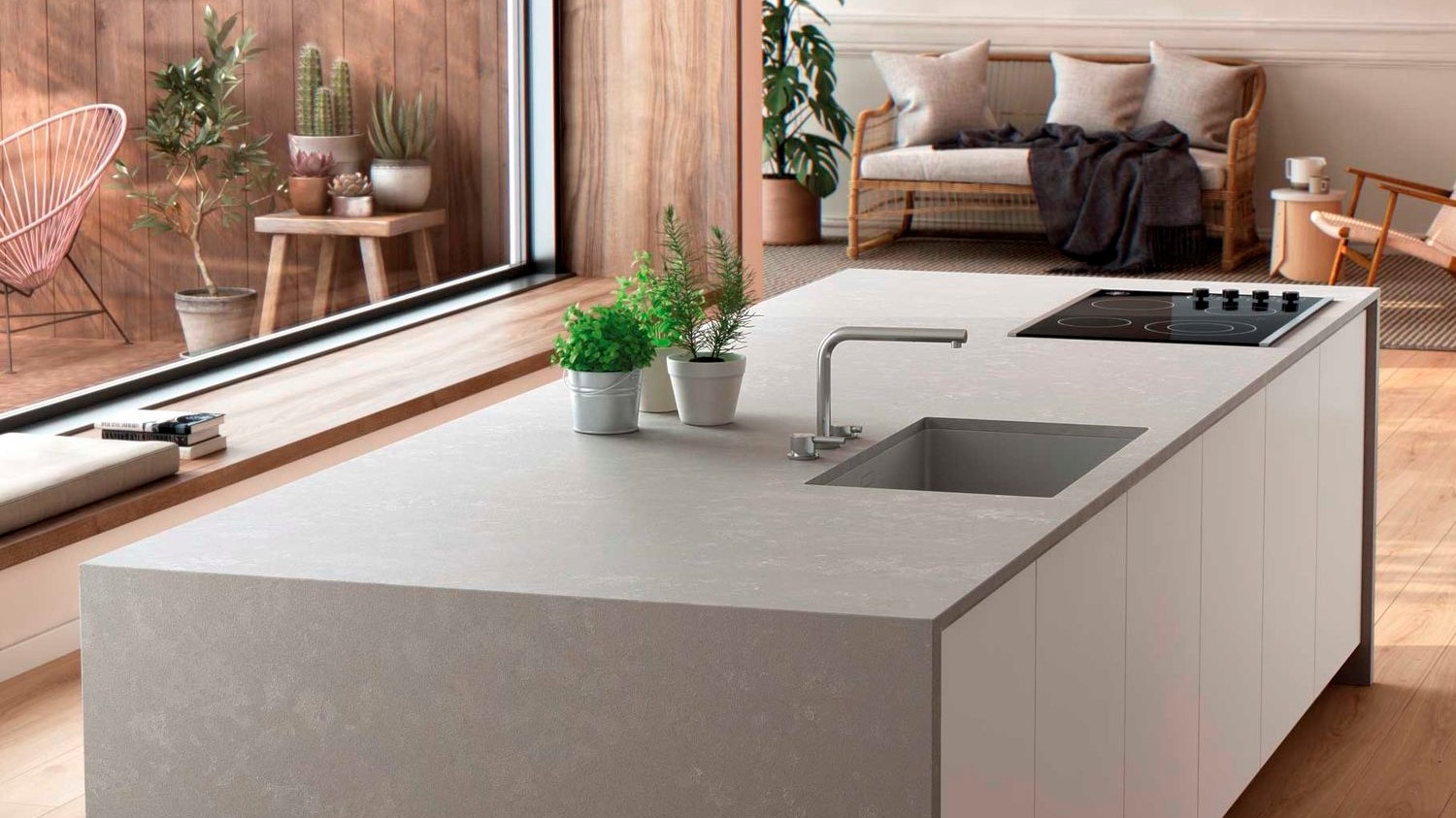 Silestone Poblenou - Worktops, Flooring, Tiles & Walls