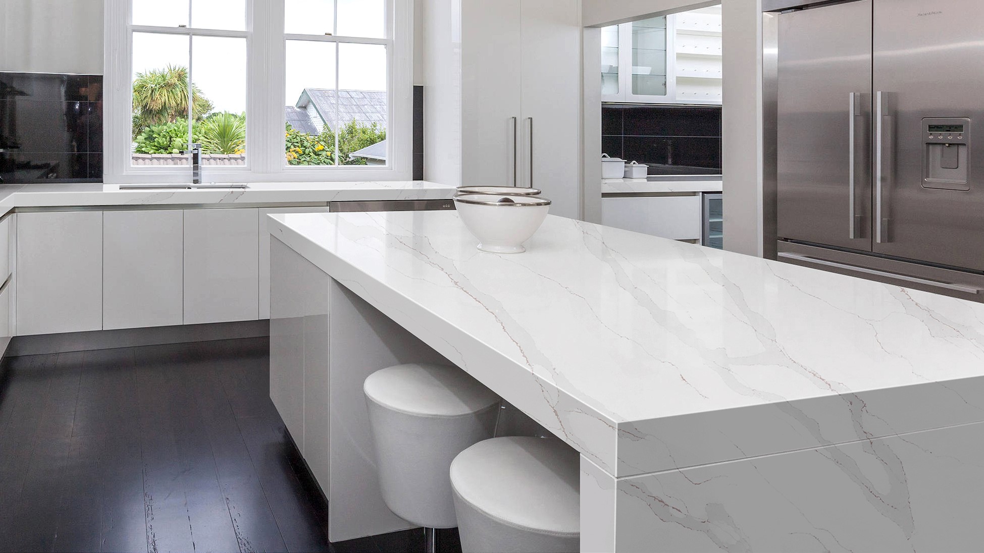 Classic Quartz Calacatta Gold - Worktops, Flooring, Tiles & Walls