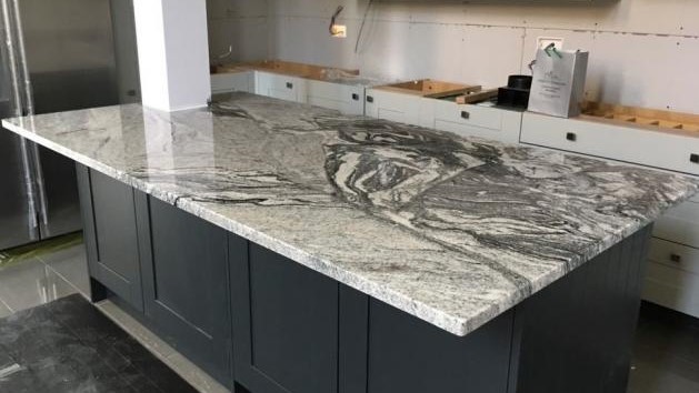 Cosmic White Granite - Worktops, Flooring, Tiles & Walls
