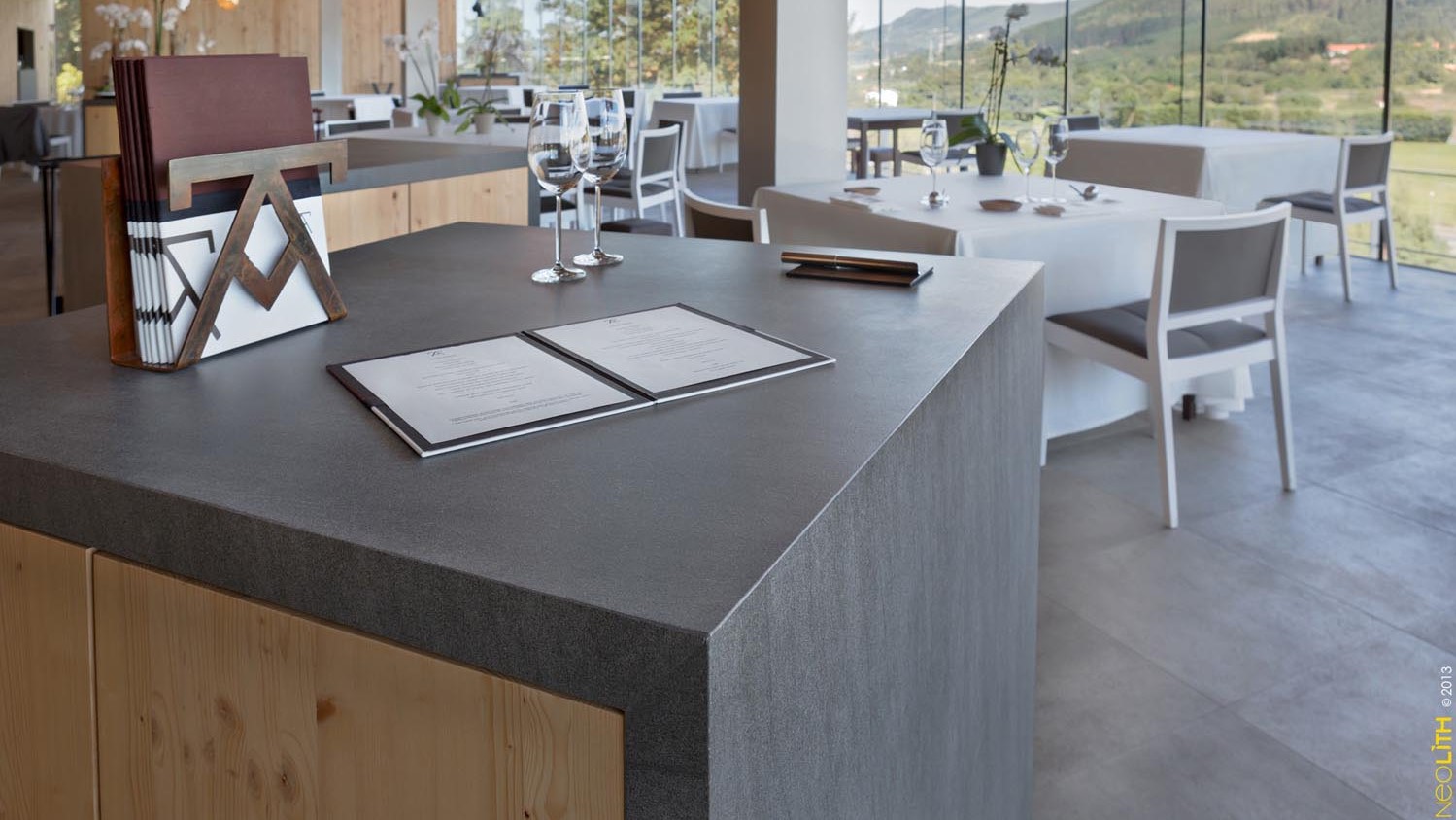 Neolith Basalt Grey - Worktops, Flooring, Tiles & Walls