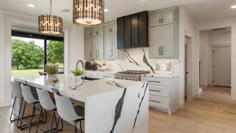 Compac Unique Calacatta Black - Worktops, Flooring, Tiles & Walls