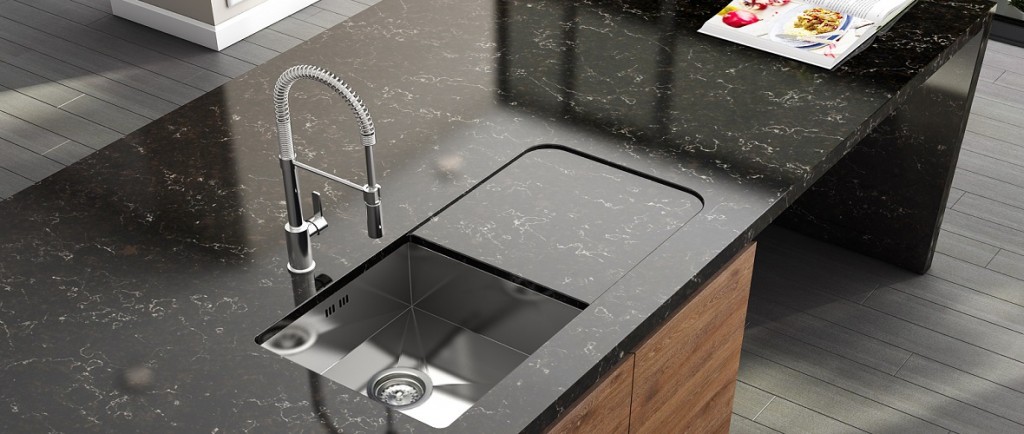 The 10 Most Popular Black Quartz Stones in 2017 in the UK that Look Like Marble [Interiors ...