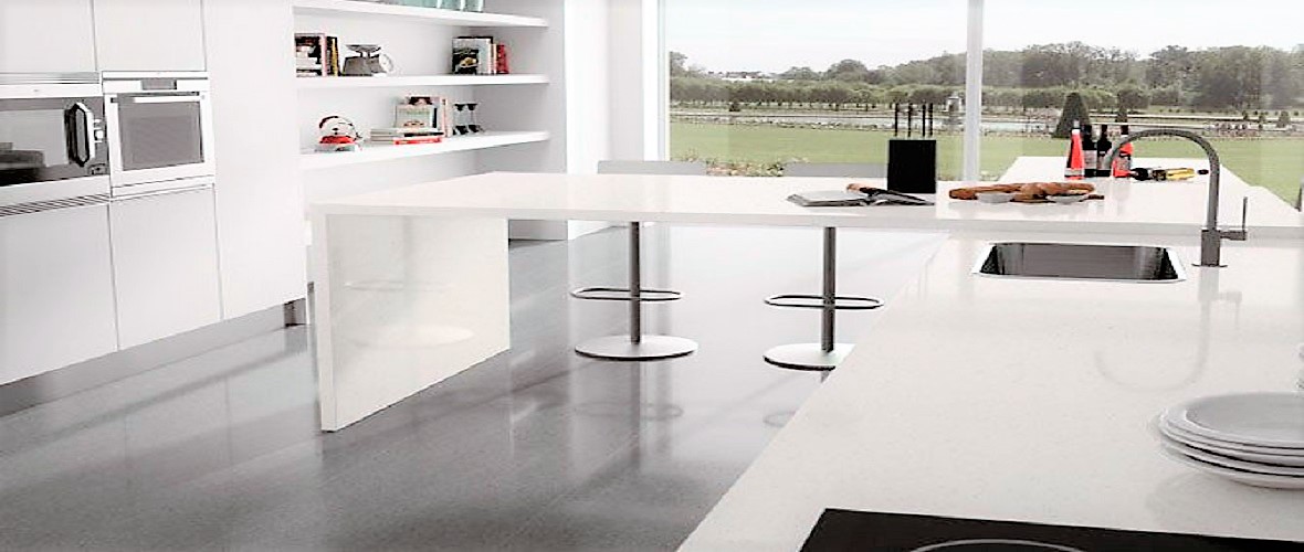 How to choose the perfect shade of white quartz stone for your kitchen ...